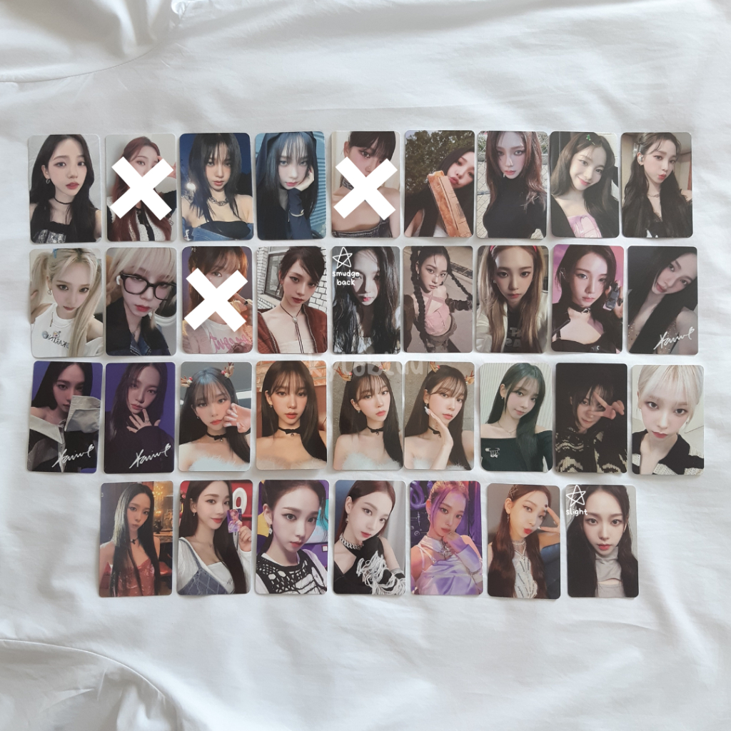 [ready] Photocard Pc Official Aespa Karina Giselle Winter Ning Album
