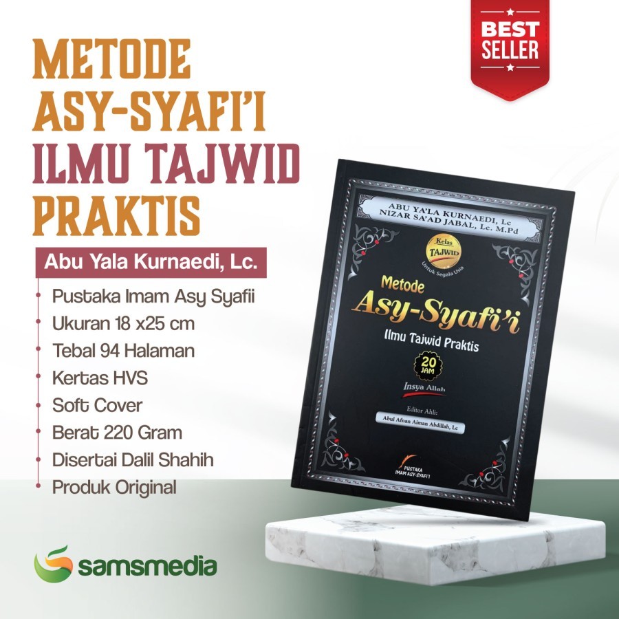 Tajwid Book Asy Syafii Method - Practical Tajwid Syafii Imam Library ...