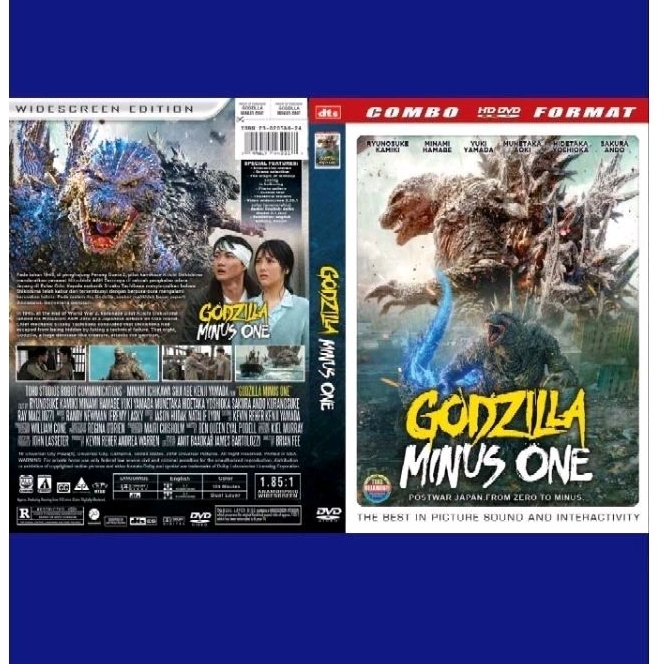 New GODZILLA DVD Cassette MINUS ONE 2023 | Shopee Singapore