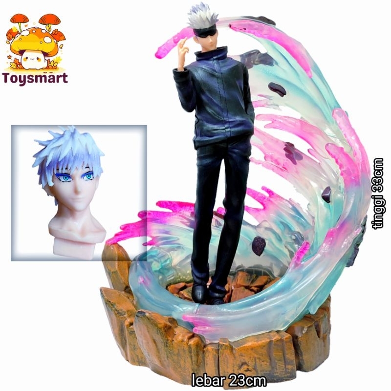 Anime Jujutsu Kaisen Gojo Satoru Light Action Figure Anime Jujutsu ...