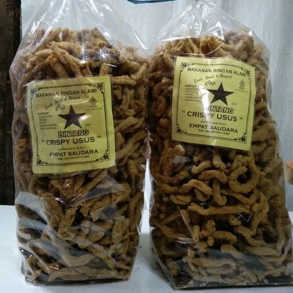 Crispy Chicken Intestine Chips Snack 1 KG CRISPY Savory | Shopee Singapore