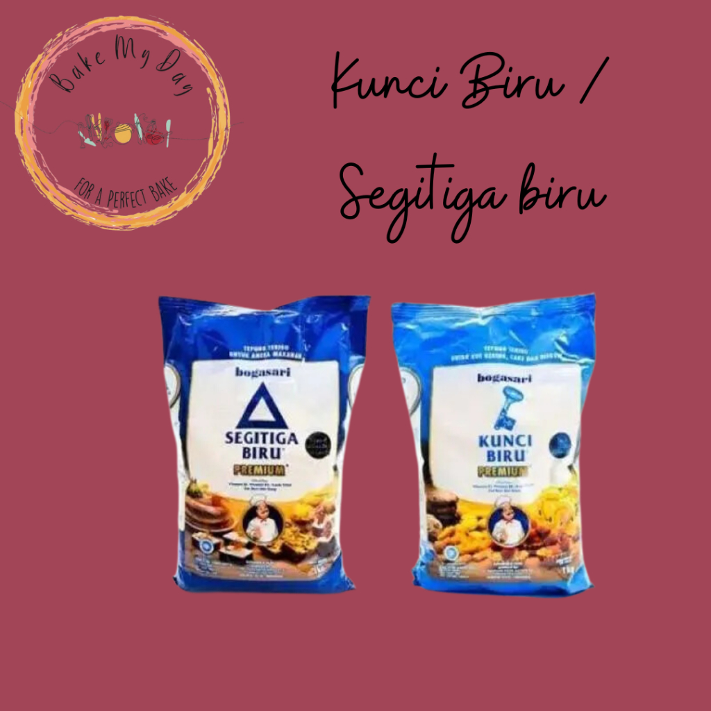 Premium Blue Triangle Blue Key Flour 1 kg | Shopee Singapore