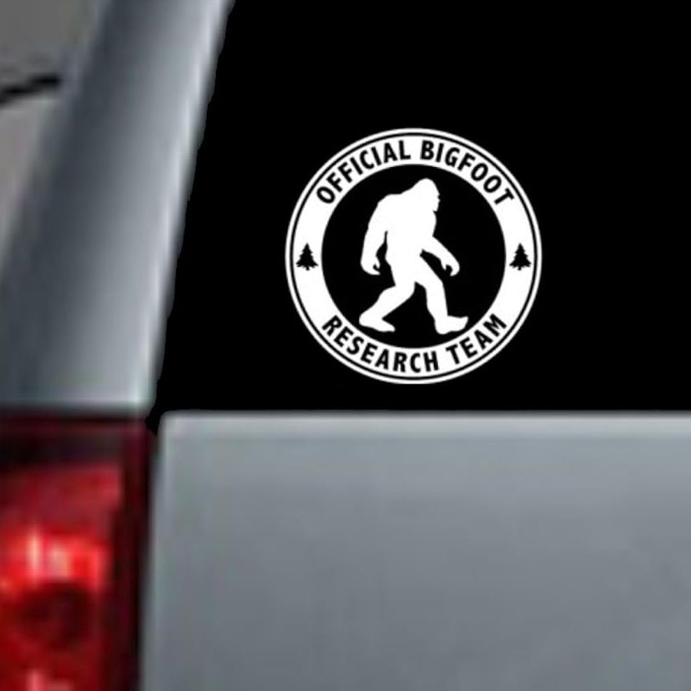 Blighoo Bigfoot Sasquitch Stickers 15 cm Unique Cute Car Window ...