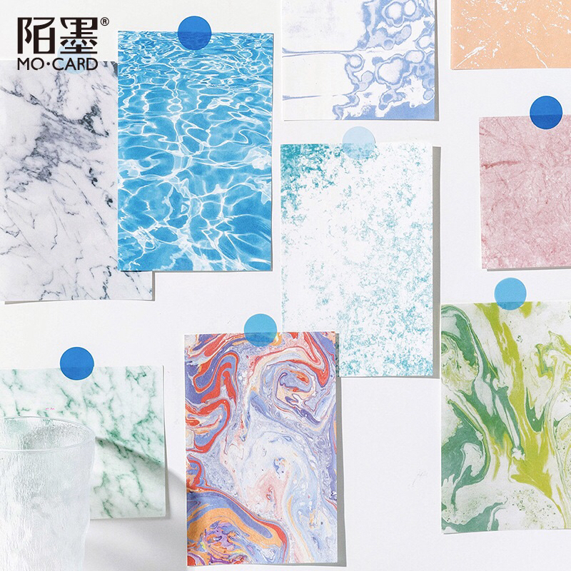 HIASAN DINDING 5 Sheets sharing paper vintage Abstract poster retro Old ...