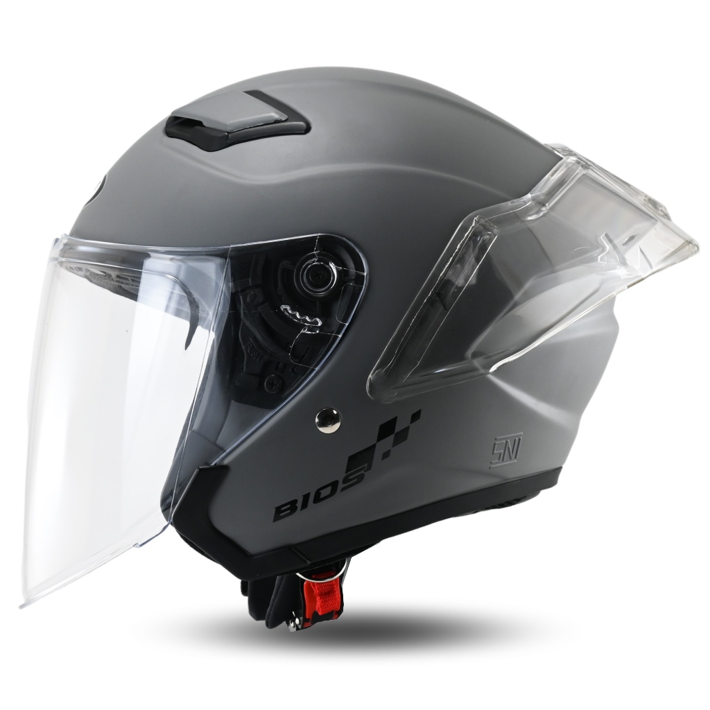 The Latest Half Face BIP BIOS Helmet, The Latest SNI 3D Spoiler Package ...