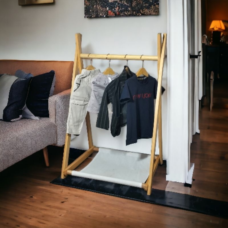 GANTUNGAN Stand hanger/Children's Clothes Rack/standing hanger/Baby ...