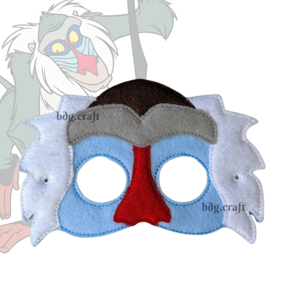 Rafiki lion king cosplay mask | Shopee Singapore