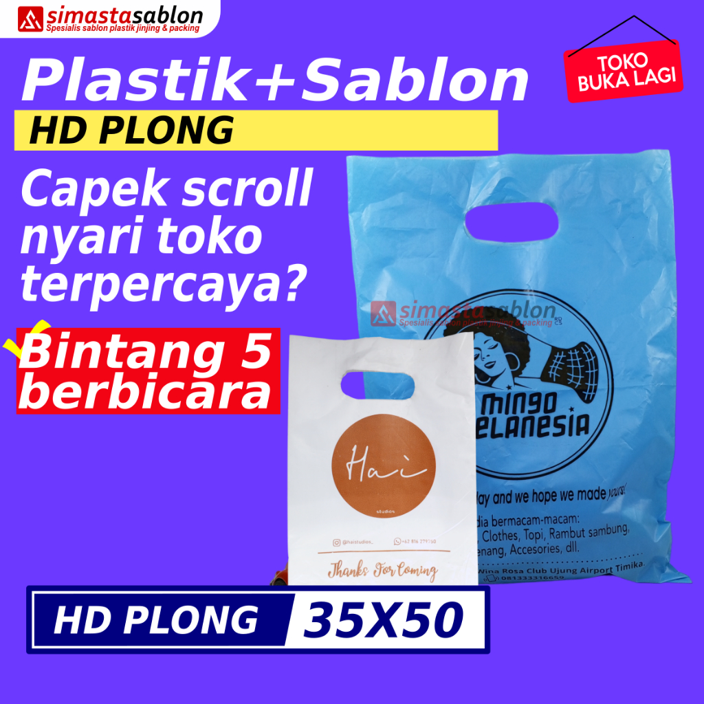 Hd PLONG Plastic Screen Printing 35 x 50 guarantee - simasta screen ...