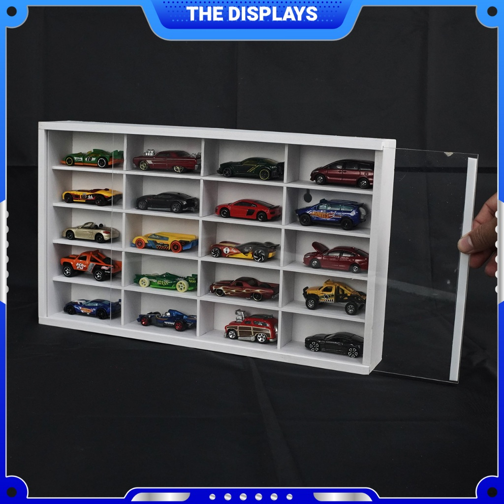 Pvc Board Diecast Rack Contains 20 Box Models Without Logo | Shopee ...