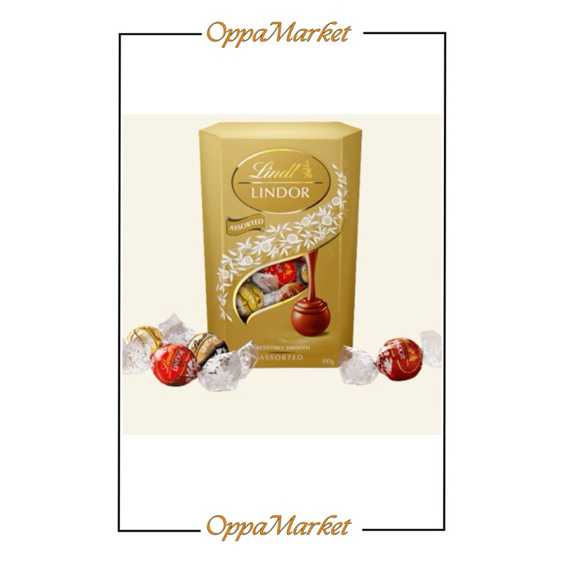 Lindt LINDOR CHOCOLATE VARIANT ASSORTED & MILK 200GR | Shopee Singapore