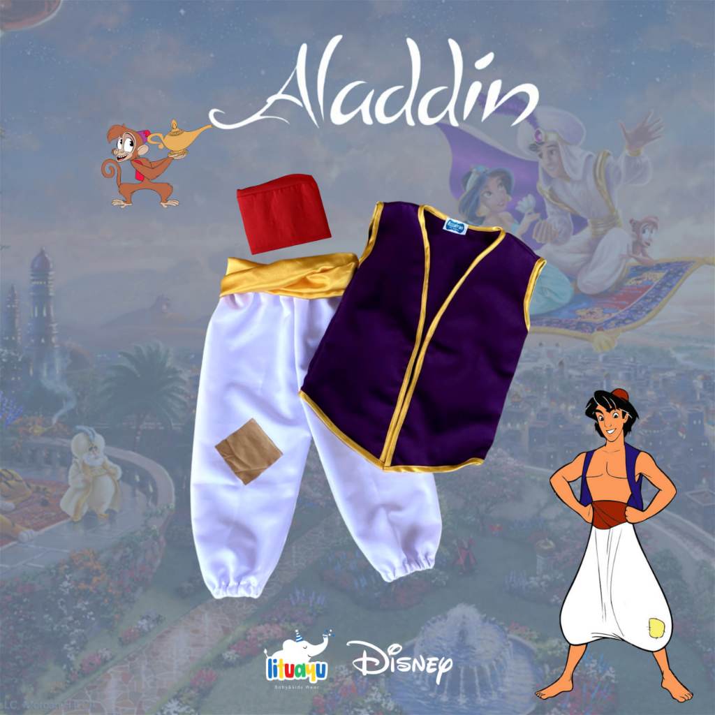Disney Prince Ali From Aladdin Special Children's Aladdin Costume ...