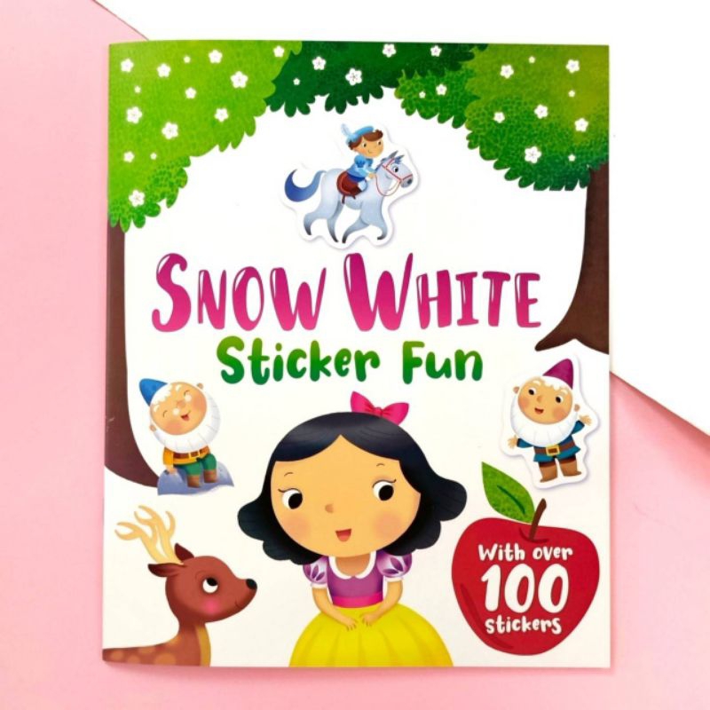 Igloo Books Snow White Sticker Fun with Over 100 Stickers | Shopee ...
