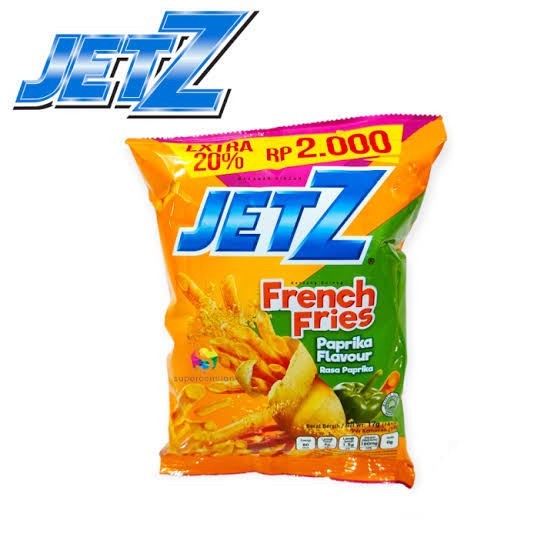 Jetz sweet stick chocolate / jetZ french fries paprika (10 pcs ...