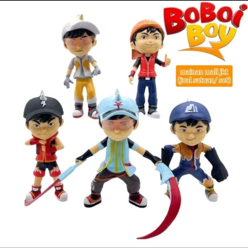Boboiboy Action figure set - boboiboy galaxy Sport Lightning toy ...
