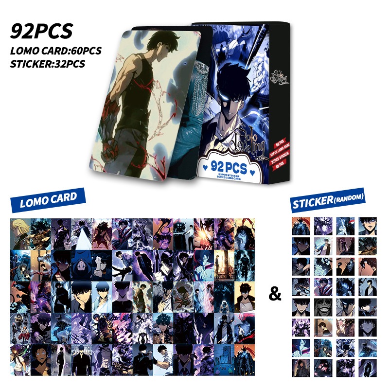 Sl001 – Lomo Card Photo Solo Leveling Collection Card Japanese Cosplay ...