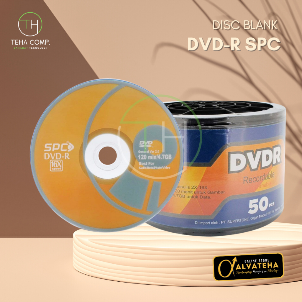 Dvdr SPC DVD R Empty DVD Blank Disc Burning Full HD DVD Player | Shopee ...