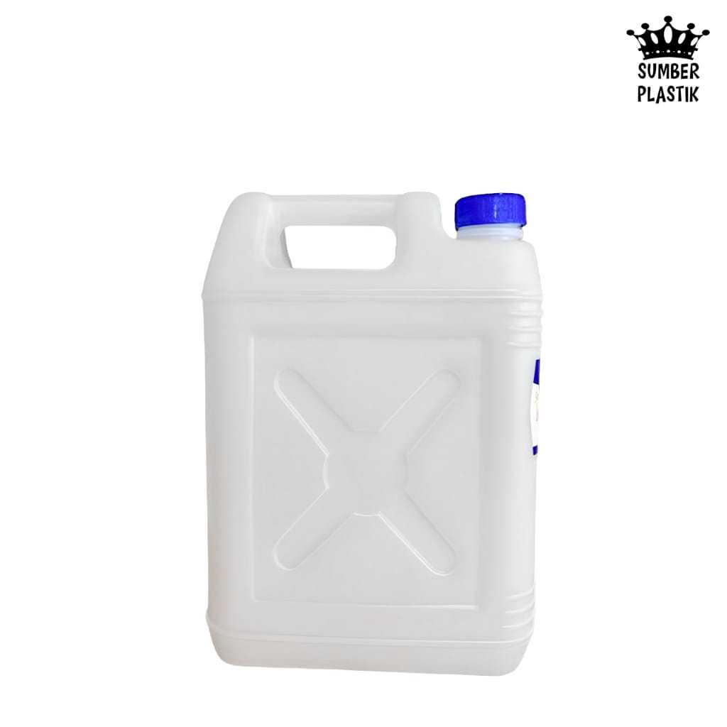 Green Leaf 0302 2 Liter Faceted Water Jerry Can Indigo 2 Liter Plastic ...