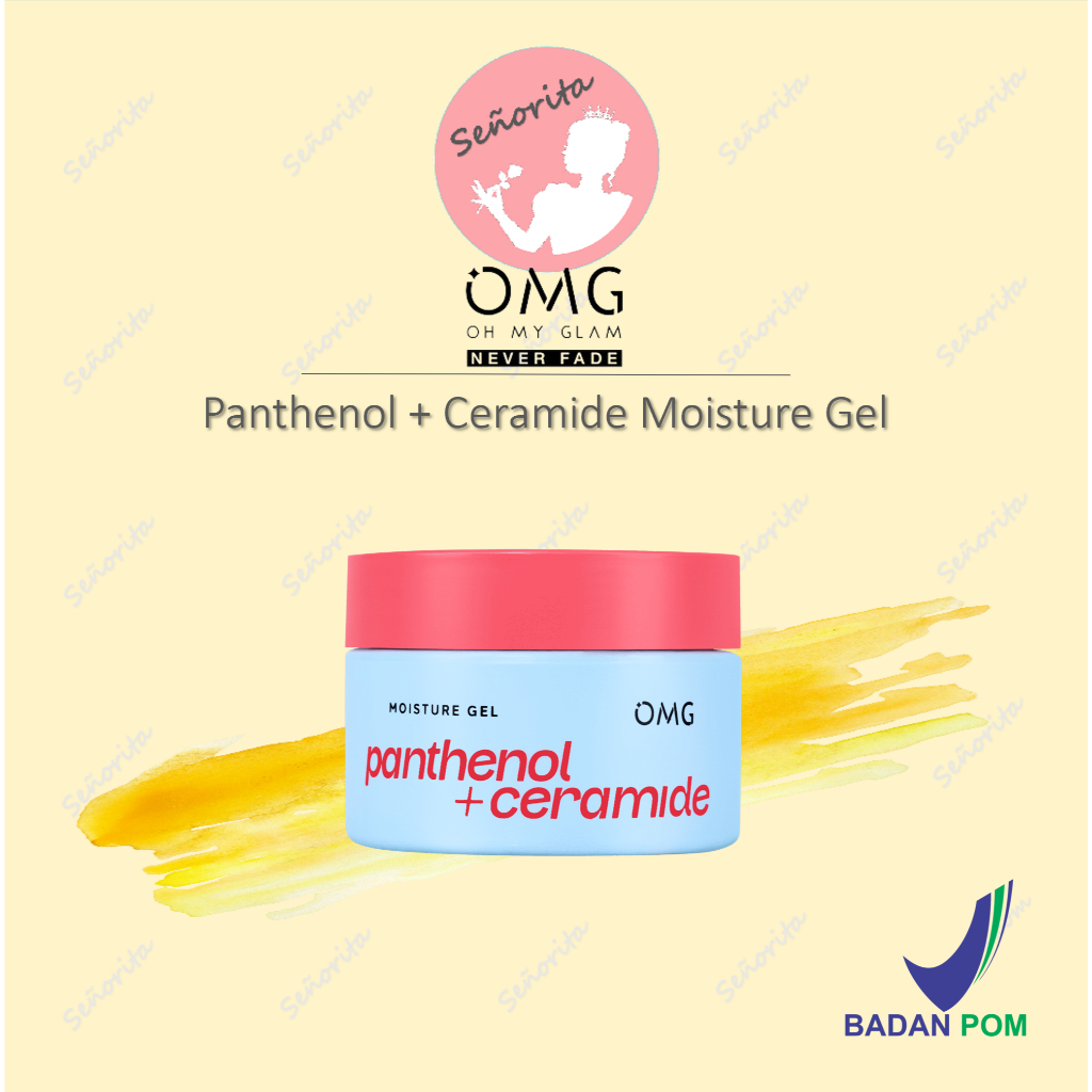 Omg Oh My Glow Panthenol+Ceramide Moisture Gel 30g | Shopee Singapore