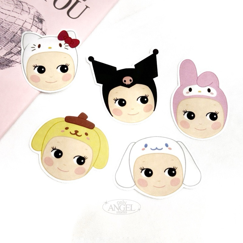 Sanrio ANGEL STICKER | Sonny Angel x Sanrio Inspired | Shopee Singapore