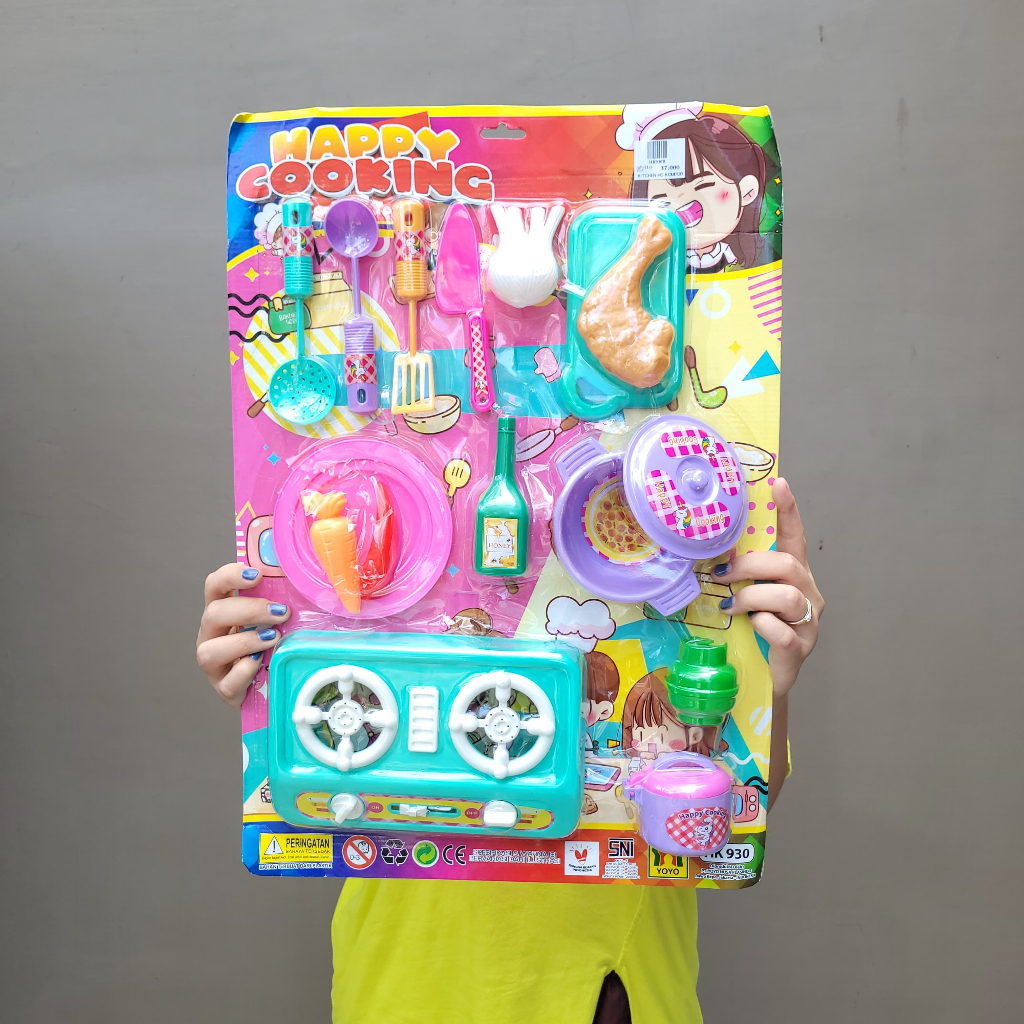 Big!! Happy Cooking RESTAURANT (Little Kitchen Toys Cooking Children ...