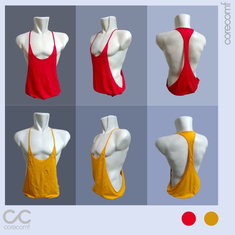 Super Stringer Tank Top, Low-cut and Ultra Light Corecomf singletpria ...