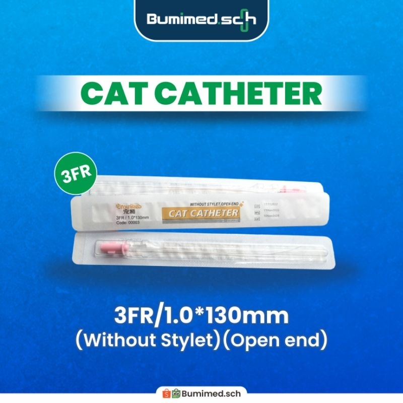 Cat Urine Catheter (Cat Catheter)(Without Stylet)(Open end) | Shopee ...