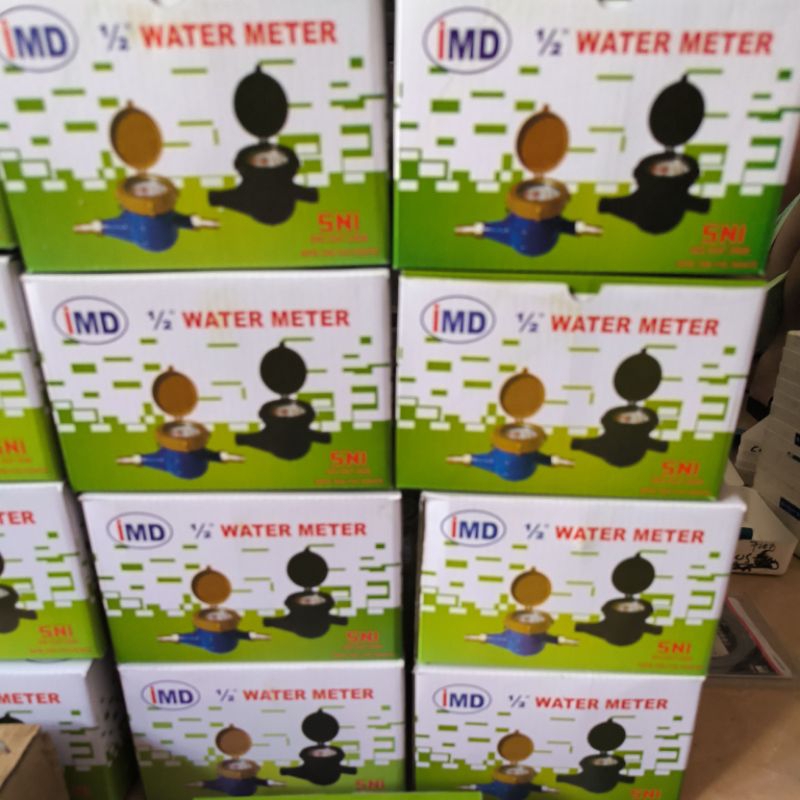 1/2" Iron Water Meter/1/2 Inch Iron Water Meter/PDAM SNI Water Meter ...