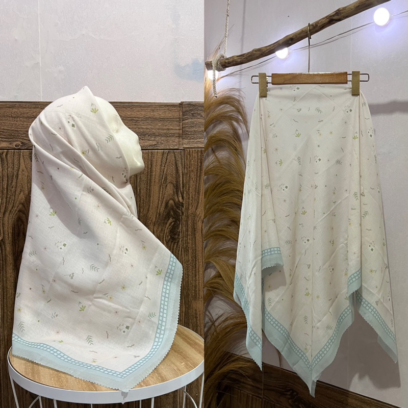 Hijab Square HIJAB MOTIF FLOWER Series/VOILE HIJAB PATTERN FLOWER ...