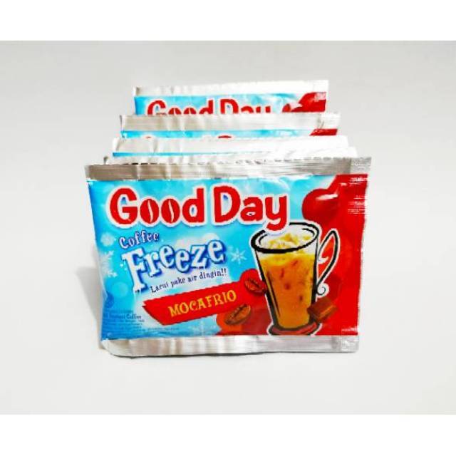 Good day freeze mocafrio Coffee (10 Sachets/Sachets) | Shopee Singapore