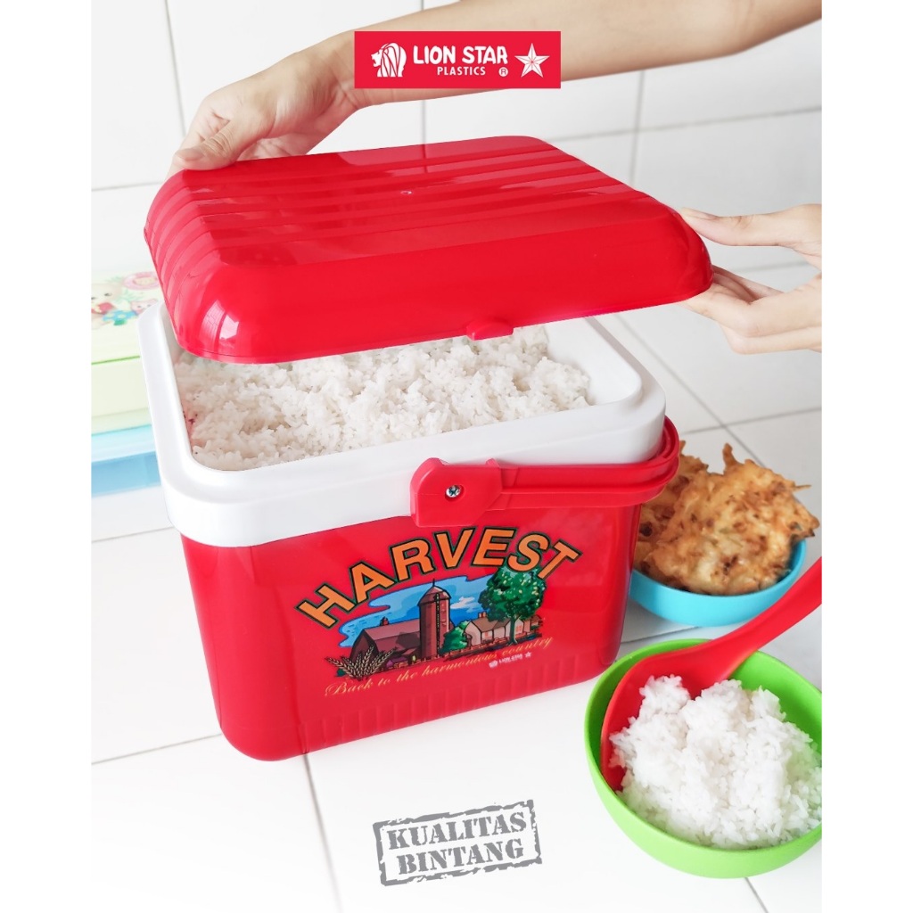 TERMOS Lion Star Square Ice Box Thermos Rice Thermos Ice Bucket Rice ...
