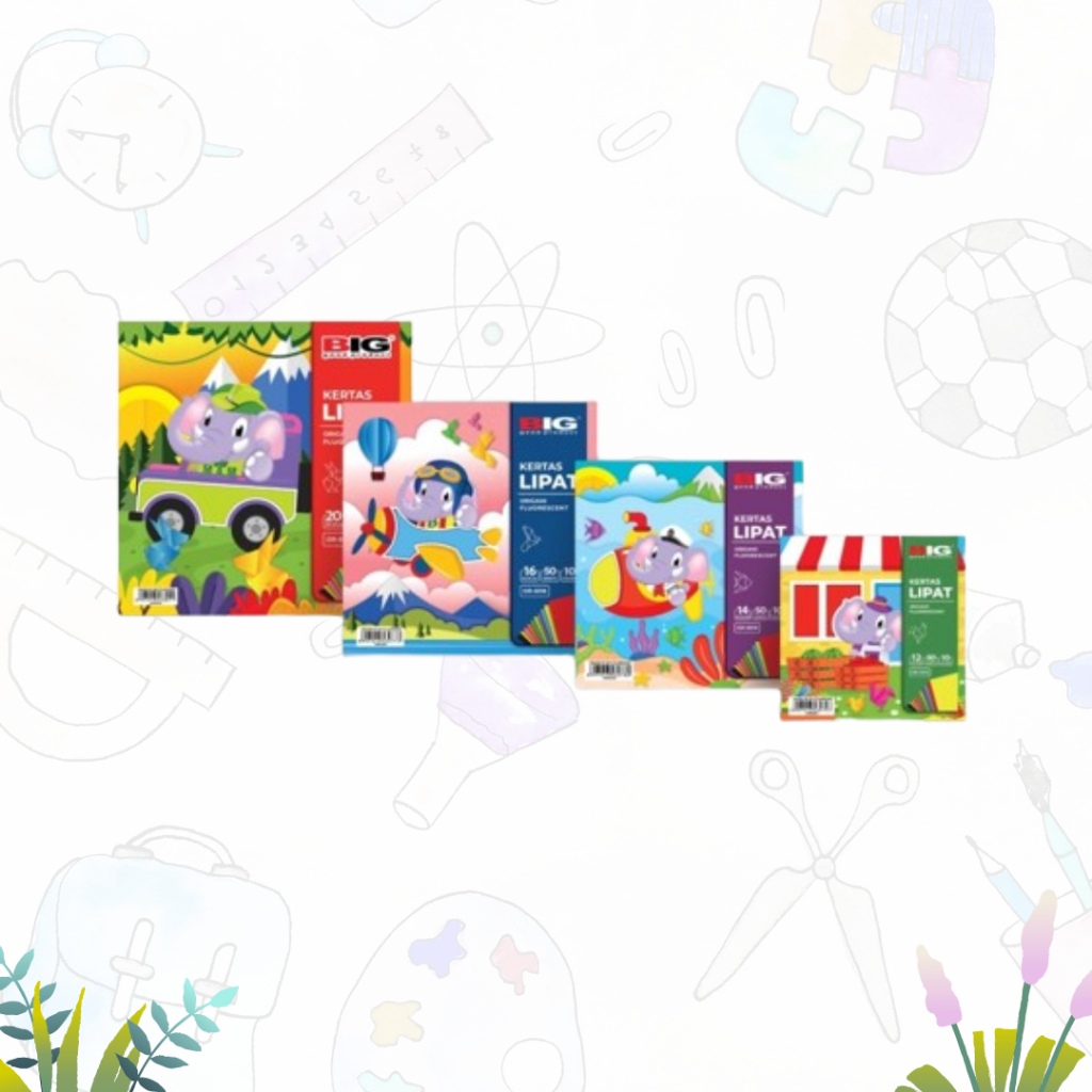 BIG Folding Origami Paper Contains 50 Sheets | Shopee Singapore