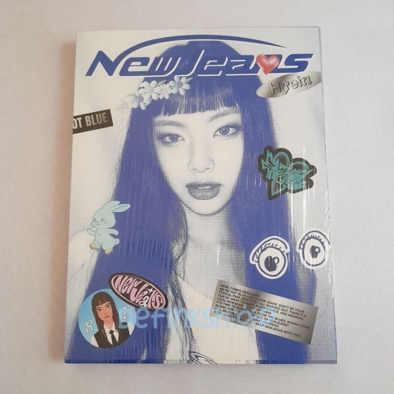 1st EP Newjeans - New Jeans Bluebook Weverse Album ver Sealed | Nwjns Album Nj Wv PC Photocard ...