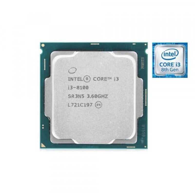 Processor INTEL CORE i3 8100 GEN 8 TRAI 1 YEAR WARRANTY | Shopee Singapore