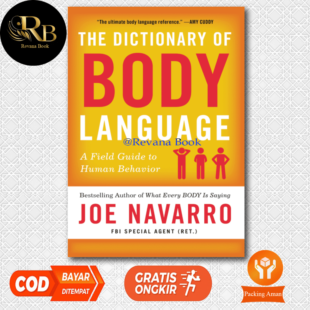 The Dictionary of Body Language A Field Guide By Joe Navarro (English ...