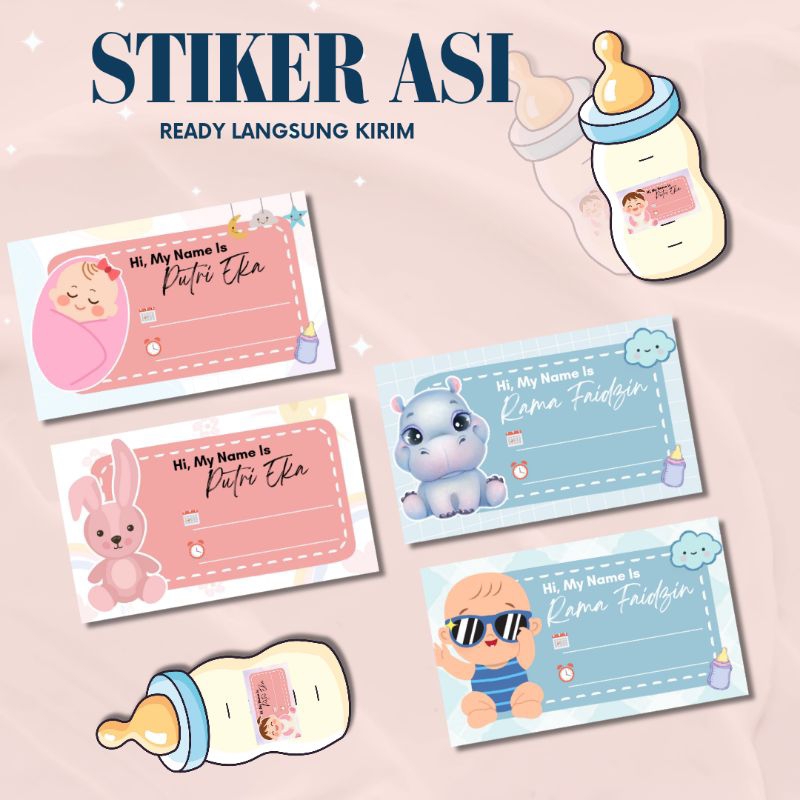 Contents 60 ASI/ASIP LABEL STICKERS/ASIP/ASI BOTTLE STICKERS/ASI BOTTLE ...