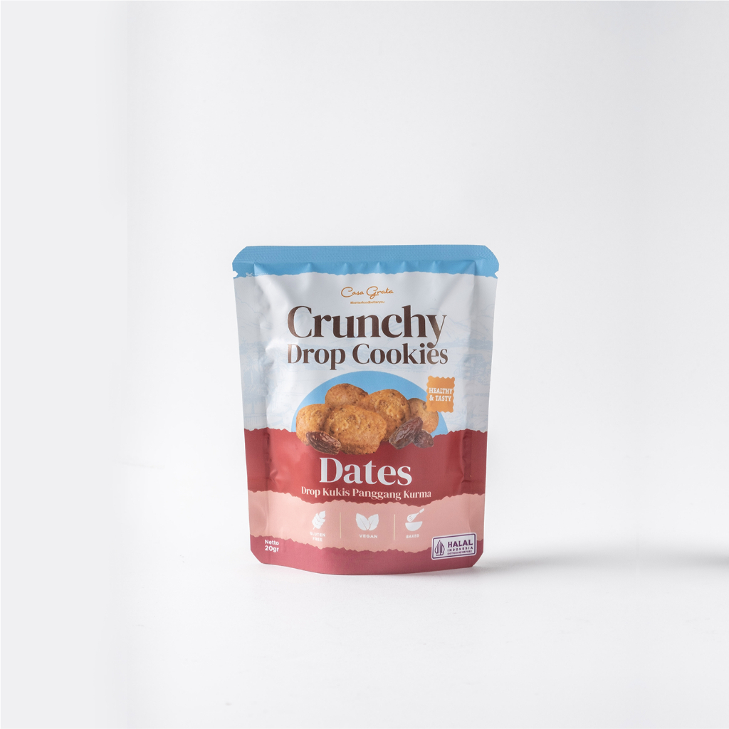 Casa Grata - Crunchy Drop Cookies - 20gr / 70gr - Vegan / Gluten Free ...