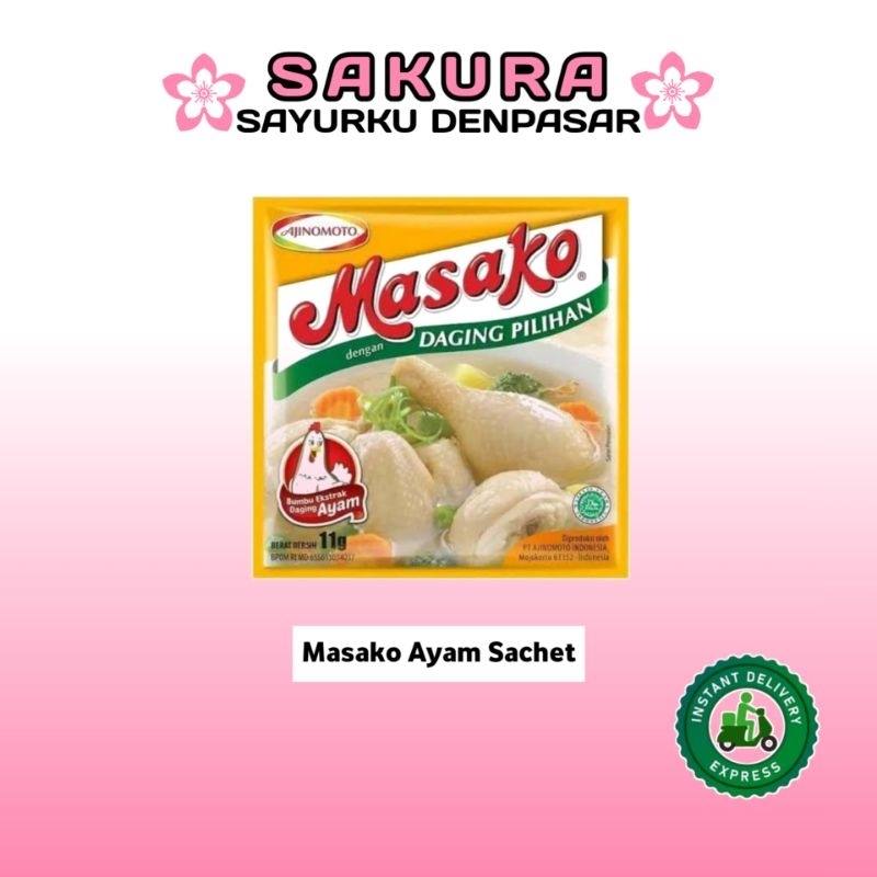 Masako Chicken Sachet - SAKURA | Shopee Singapore