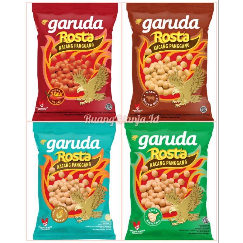 Garuda Rosta Peanut Panggamh oven 95gr Onion Flavor wagyu beef Corn ...