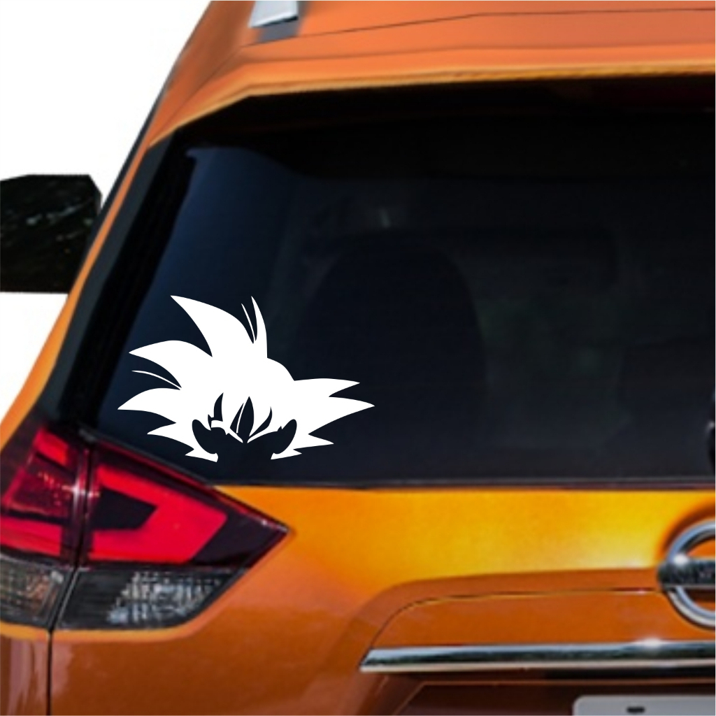 BLIGHOO - UNIQUE COOL GOKU CAR CUTTING STICKER COOL DRAGON BALL CAR ...