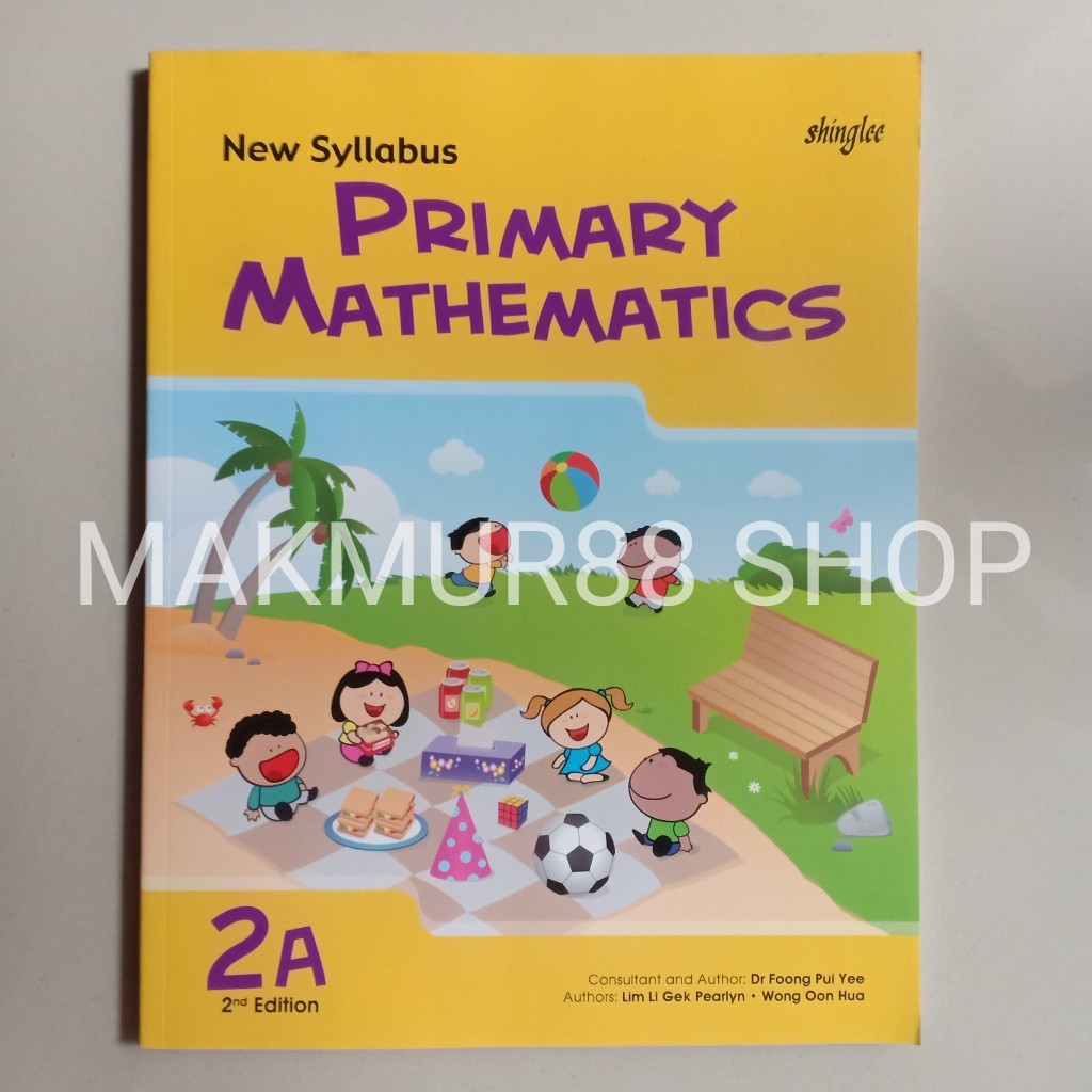 Shinglee New Syllabus Primary Mathematics Textbook 2A | Shopee Singapore