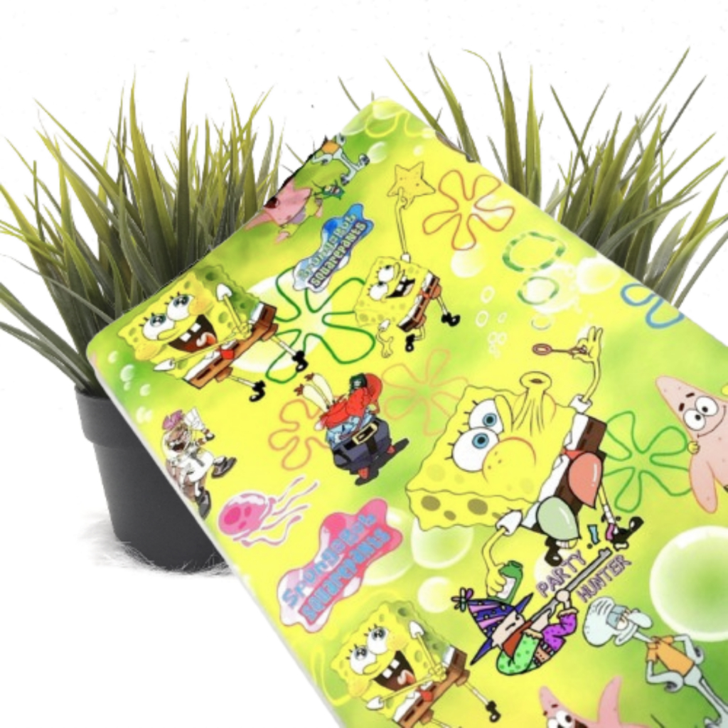 Glossy Spongebob Wrapping Paper (5 Sheets) | Shopee Singapore