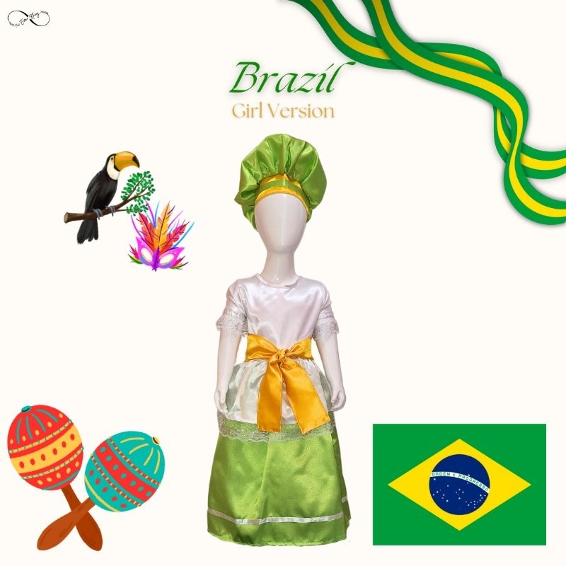 Brazilian Clothing Costumes for Girls and Adults | Brazil Traditional ...