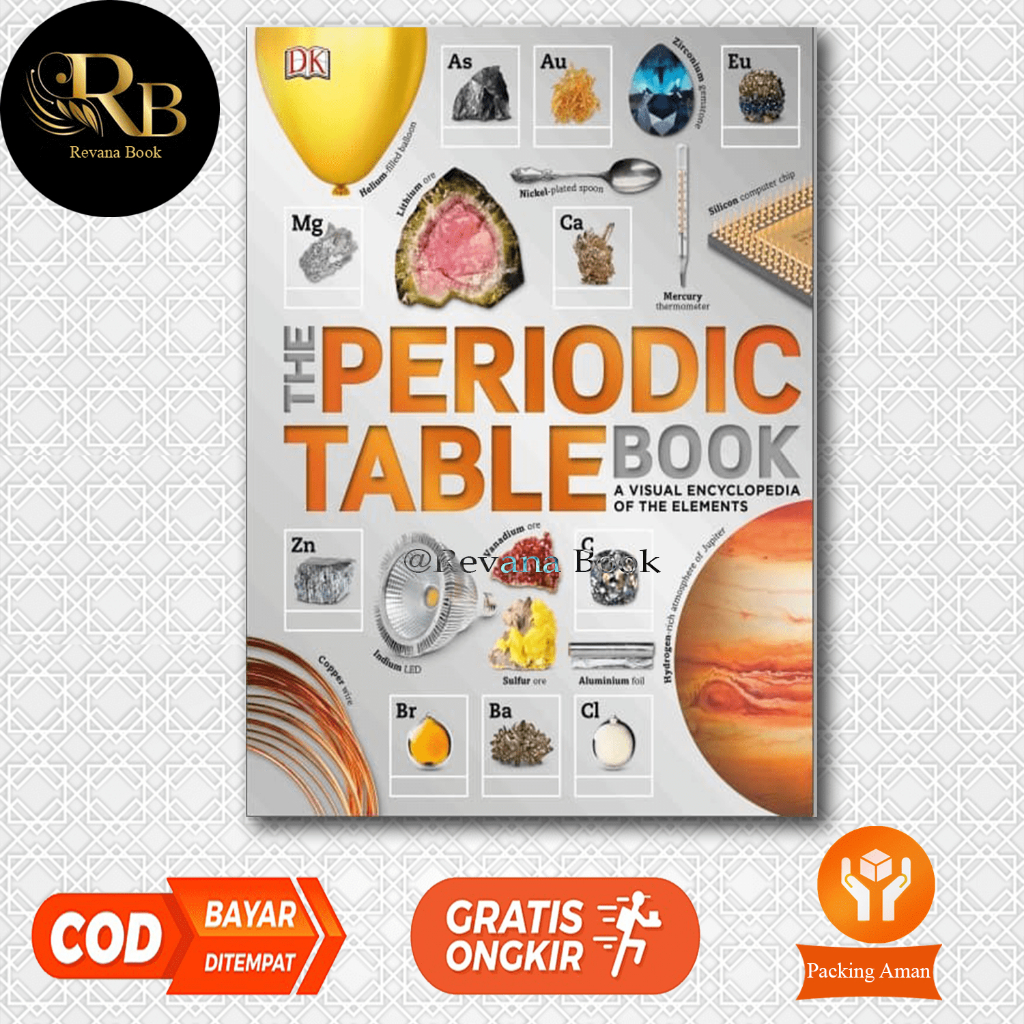 The Periodic Table Book (A Visual Encyclopedia of The Elements) By DK ...