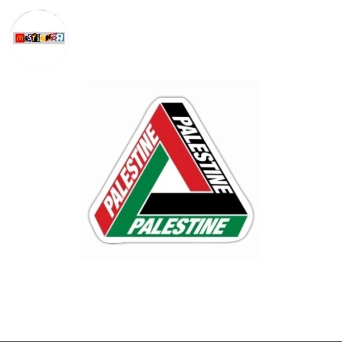 Palace Palestine sticker diecut logo cease fire now sticker | Shopee ...