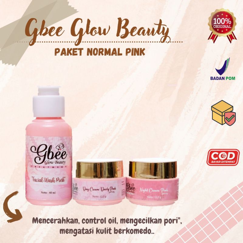 Gbee GLOW BEAUTY SKINCARE NORMAL PACKAGE TO LIGHTEN ALL TYPES OF SKIN ...