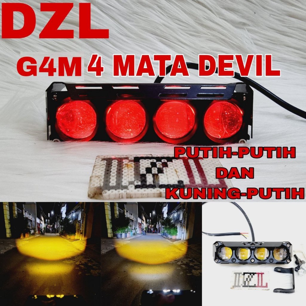 MATA G4m 4m laser led Shooting Light devil Eye 2 Color lens Far Near ...