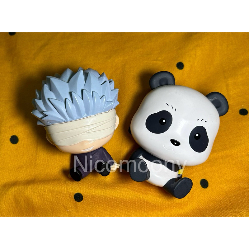 Jujutsu Kaisen Capchara Gojo Satoru Panda Figure set | Shopee Singapore