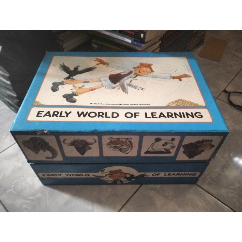 Imported Children's Book EARLY WORLD OF LEARNING Peddy Boxet Package ...