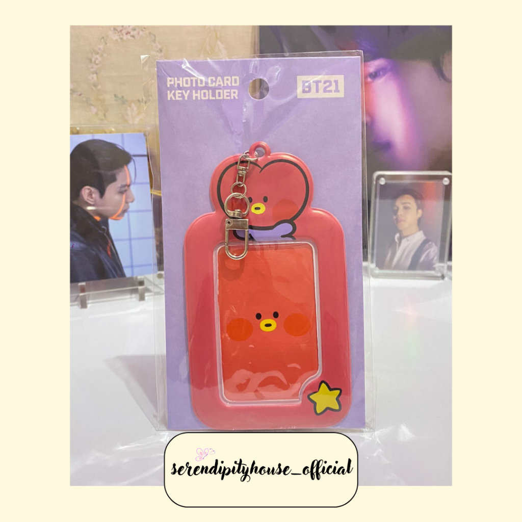 Bt21 Photocard Keyholder - Official Merch (BTS) | Shopee Singapore