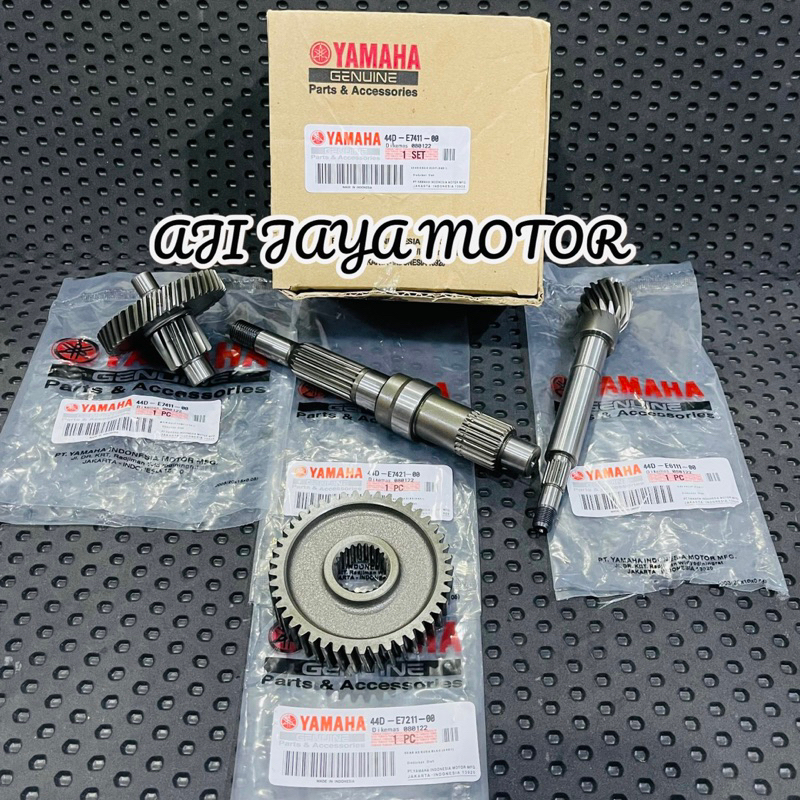 Gear ratio set 44D Yamaha xeon carburetor xeon rc 125 (full set ...